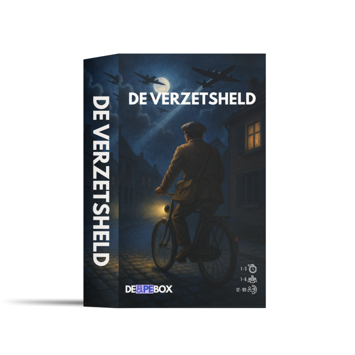 De Verzetsheld | Escape room spel voor thuis | De Escapebox